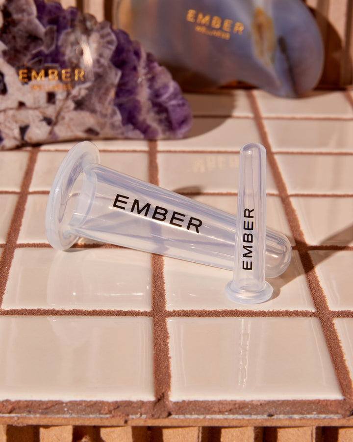 Ember Wellness | Natural and Holistic Skin Care | Facial Cupping Set